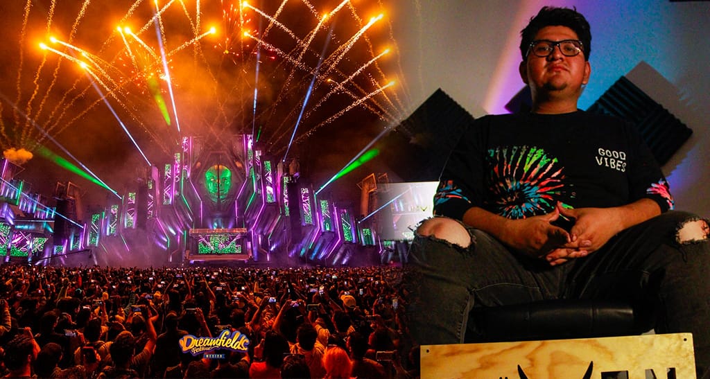Ariel Palacios: El DJ mexicano que triunfa con esfuerzo y llega a Dreamfields México – Electro Rave